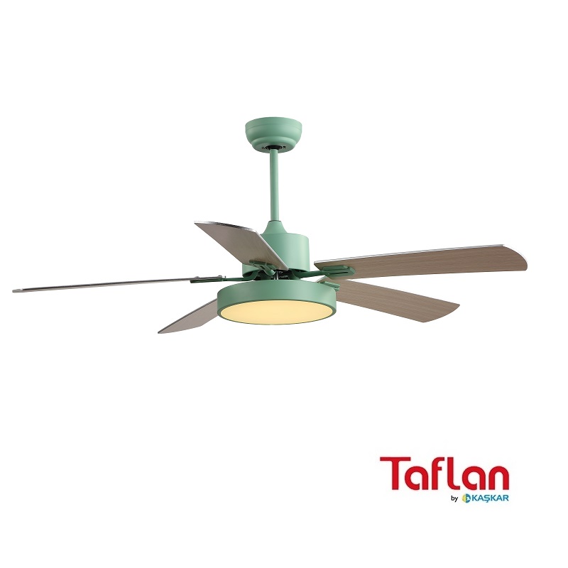 Kaşkar-Taflan F52302 Lambalı Uzaktan Kum. Tavan Vantilatörü